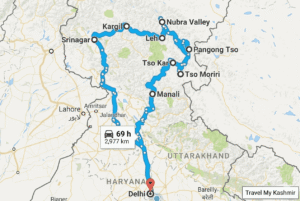 Leh Ladakh Route Map: Complete Guide to Roads, Routes & Travel Planning